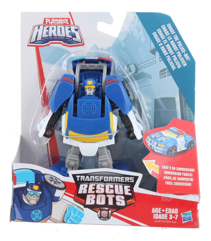Rescan Chase the Police-Bot (Transformers, Rescue Bots, Autobot ...