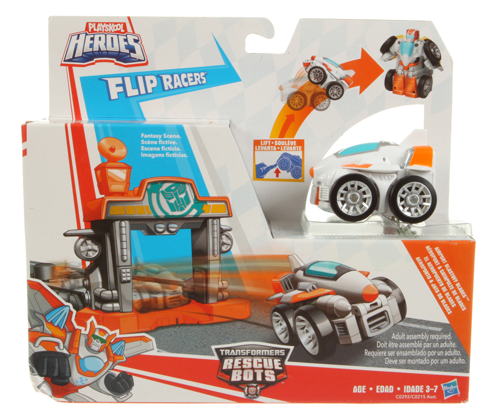 Flip Racers Airport Blast Off Blades (Transformers, Rescue Bots ...