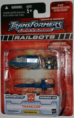 Series III Railbots (Rail Racer) Tankor (Transformers, Universe ...