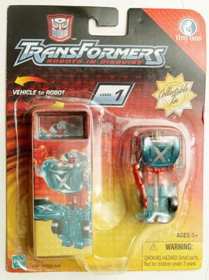Tiny Tins Crosswise (Transformers, Robots in Disguise (RID), Autobot ...