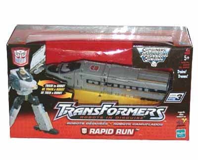 Trainbots (Rail Racer) Rapid Run (Transformers, Robots in Disguise (RID ...
