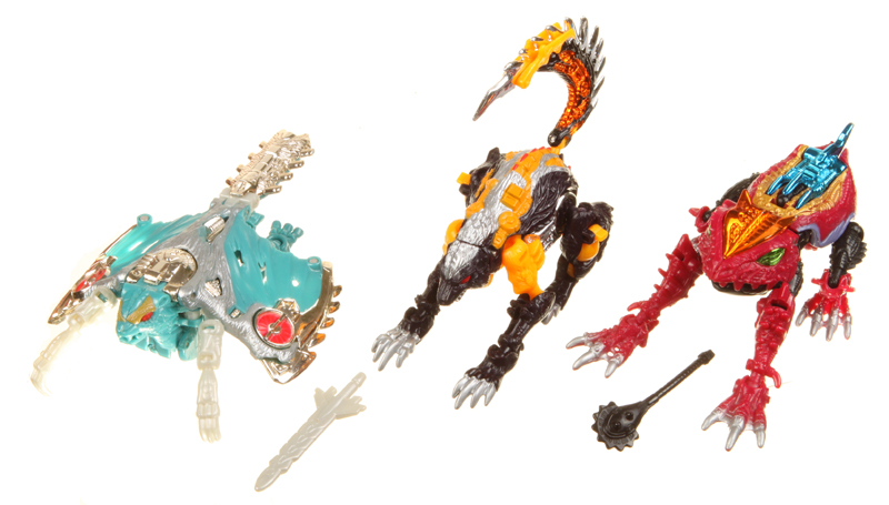 Mega Class Gas Skunk, Dark Scream, Slapper (Transformers, Robots in ...