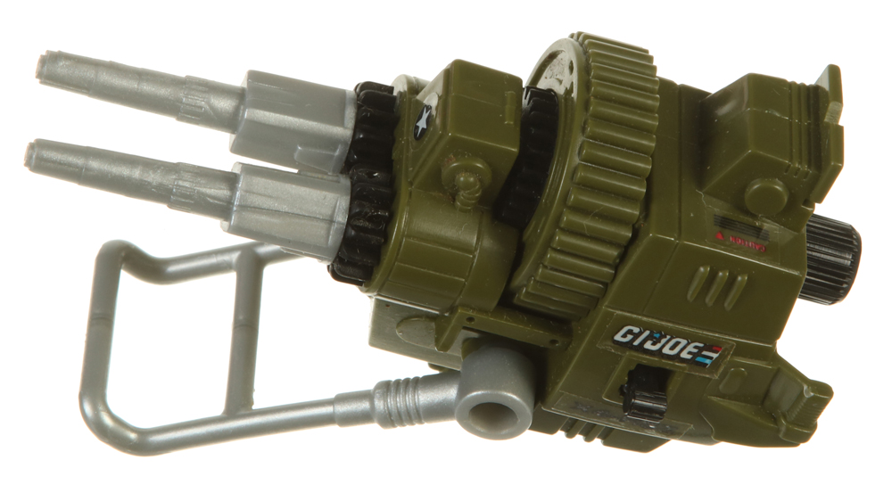 Motorized Action Packs Double Machine Gun (G.I. Joe, A Real American ...