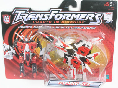 Deluxe Class Storm Jet (Transformers, Robots in Disguise (RID), Autobot ...