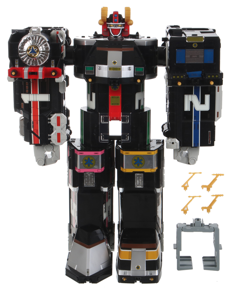 Deluxe (DX) Supertrain Megazord (Power Rangers, Lightspeed Rescue, Good ...