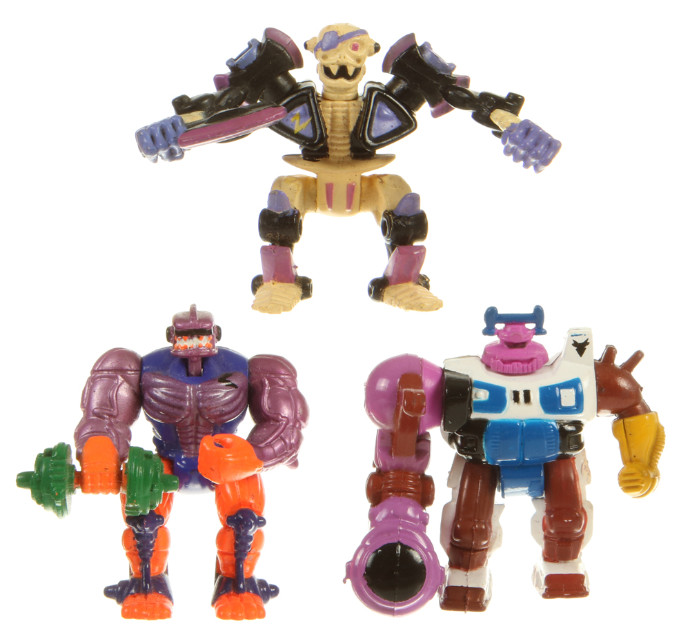 Bones & Brawn Bonz, Pile-Drivr, Steroid (Micro Machines, Zbots, VS ...
