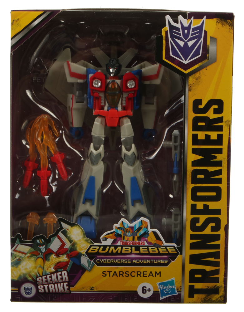 Deluxe Class Starscream (Seeker Strike) (Transformers, Cyberverse ...