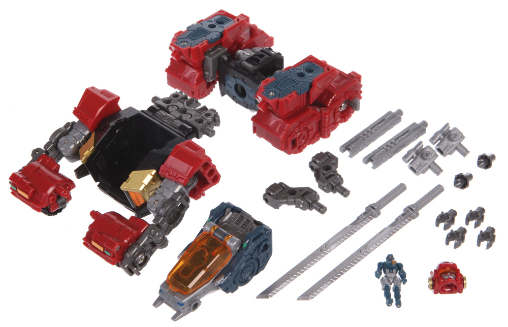 Trivers Series Trivers Tridasher "Sun Burst" (DA-69) (Diaclone ...