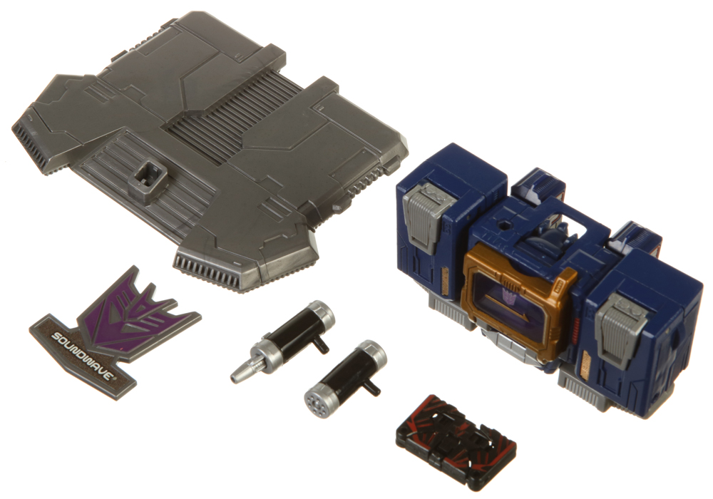 6 Inch Cybertron Heroes Soundwave (Generation 1) (Transformers ...