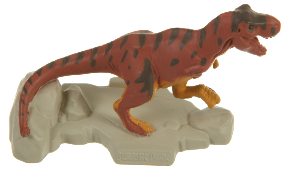 Small Scale Die-Cast Tyrannosaurus and Dimetrodon (Jurassic Park ...