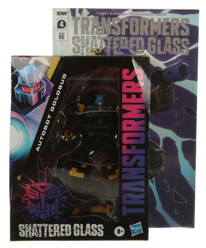 Deluxe Class Goldbug (Transformers, Shattered Glass Collection, Autobot ...