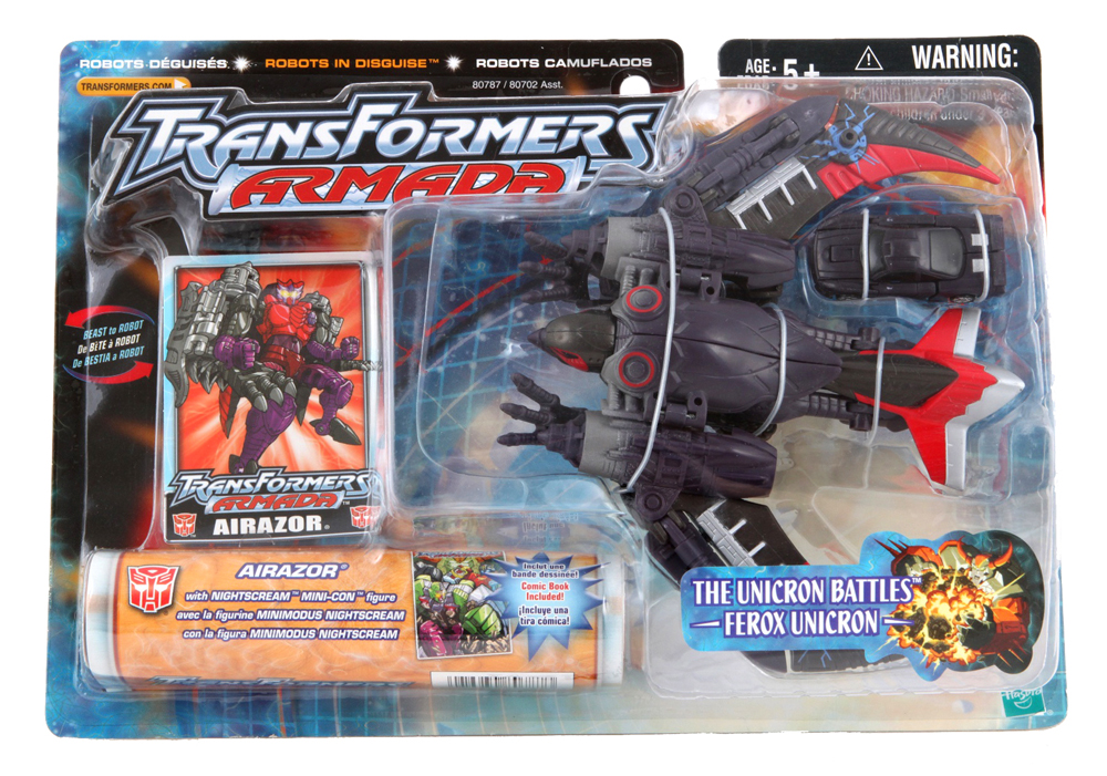 Super-Cons Airazor with Nightscream (Transformers, Armada, Autobot ...