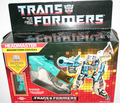 Headmasters Brainstorm (Transformers, G1, Autobot) | Transformerland ...