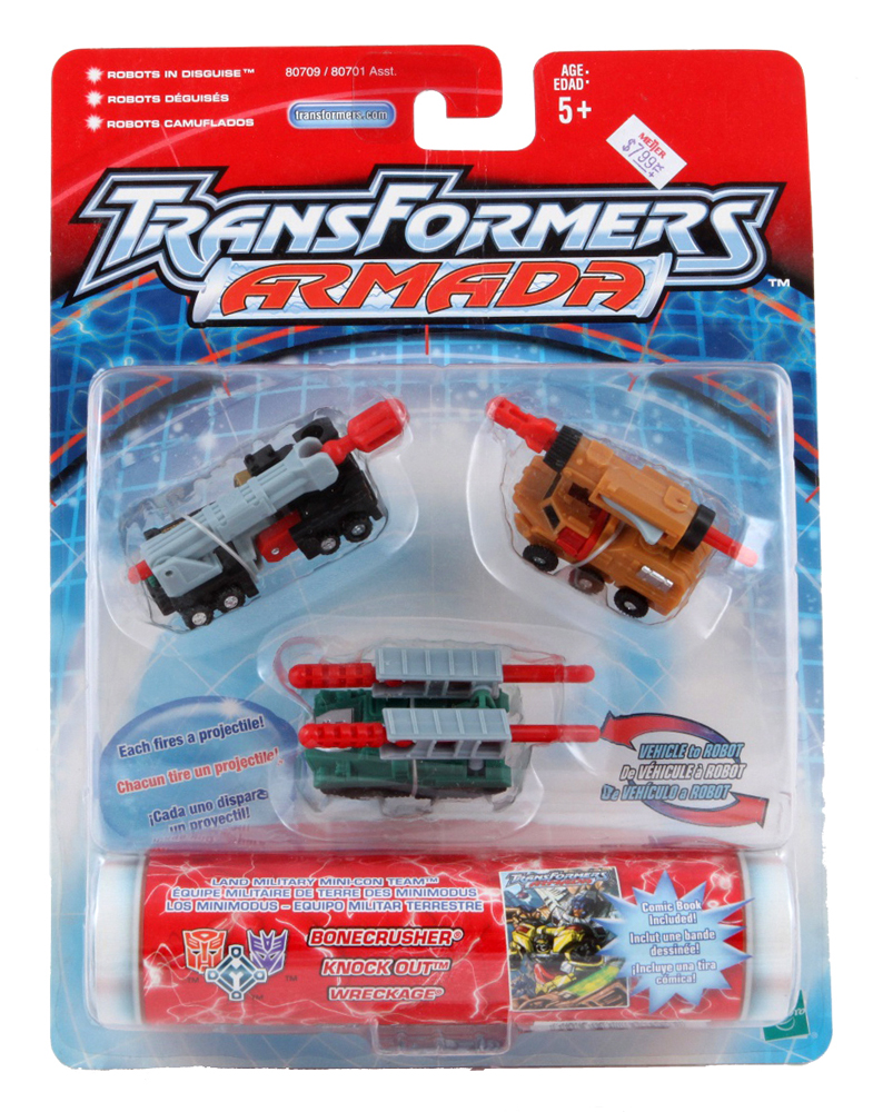 Mini-Cons Land Military Team (Transformers, Armada, Mini-Con ...