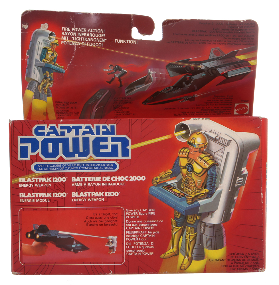 Vehicles Blastpak 1200 (Captain Power, Captain Power and the Soldiers ...