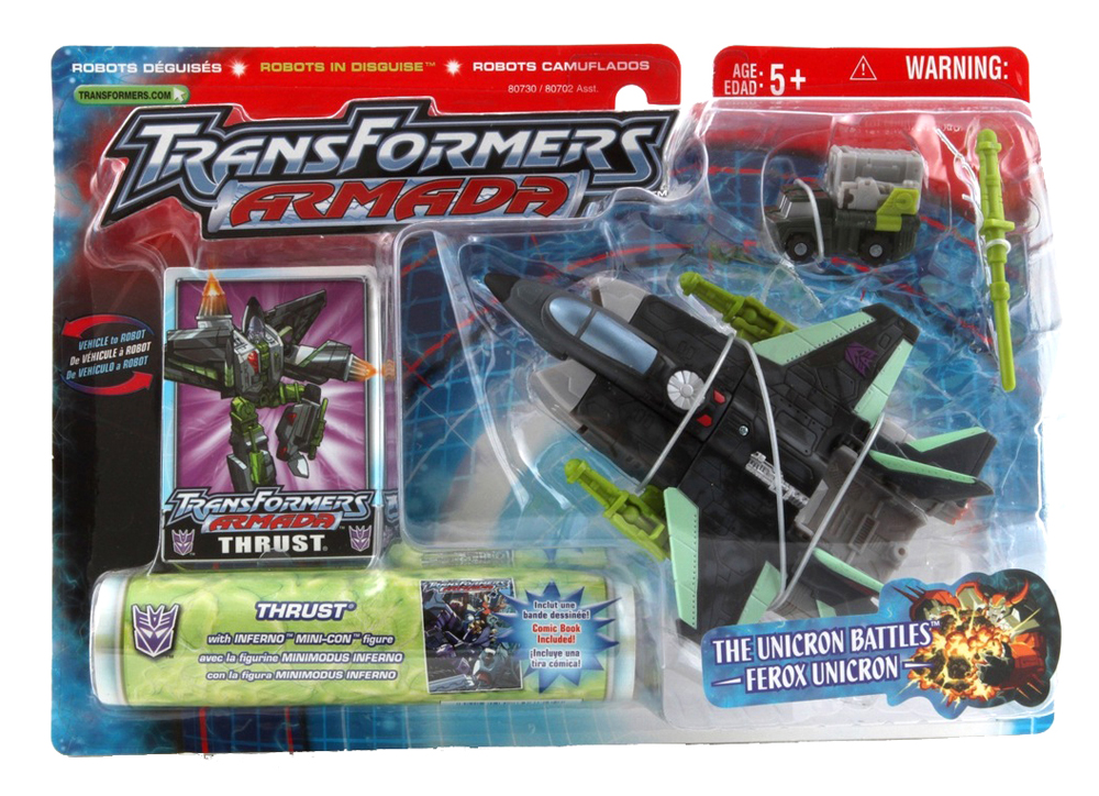 Super-Cons Thrust with Inferno (Transformers, Armada, Decepticon ...