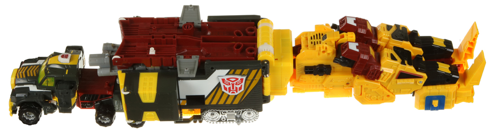 Supreme Class Optimus Prime with Corona Sparkplug and Overload with ...