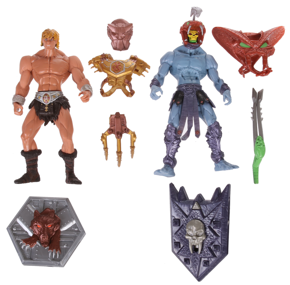 Action Figures Wolf Armor He-Man vs. Snake Armor Skeletor (Masters of ...