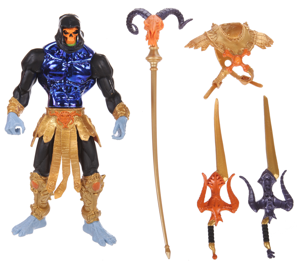Action Figures Skeletor ("disco" chrome body) (Masters of the Universe ...