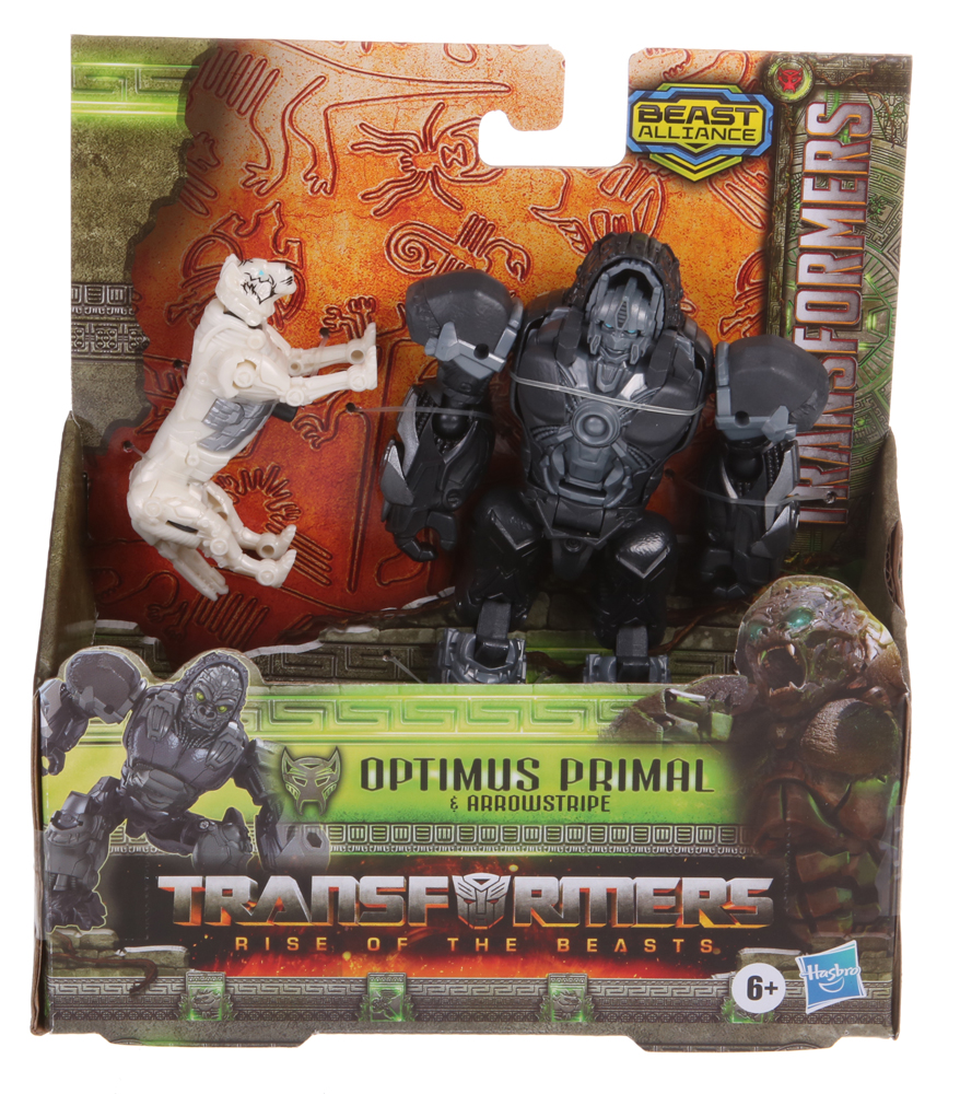 Weaponizers Optimus Primal and Arrowstripe (Transformers, Movie - Rise ...