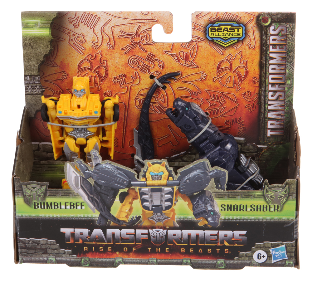 Combiners Bumblebee and Snarlsaber (Transformers, Movie - Rise of the ...