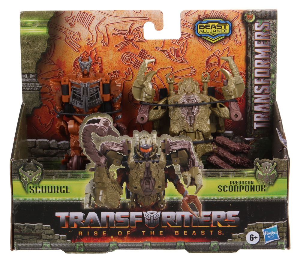 Combiners Scourge and Predacon Scorponok (Transformers, Movie - Rise of ...