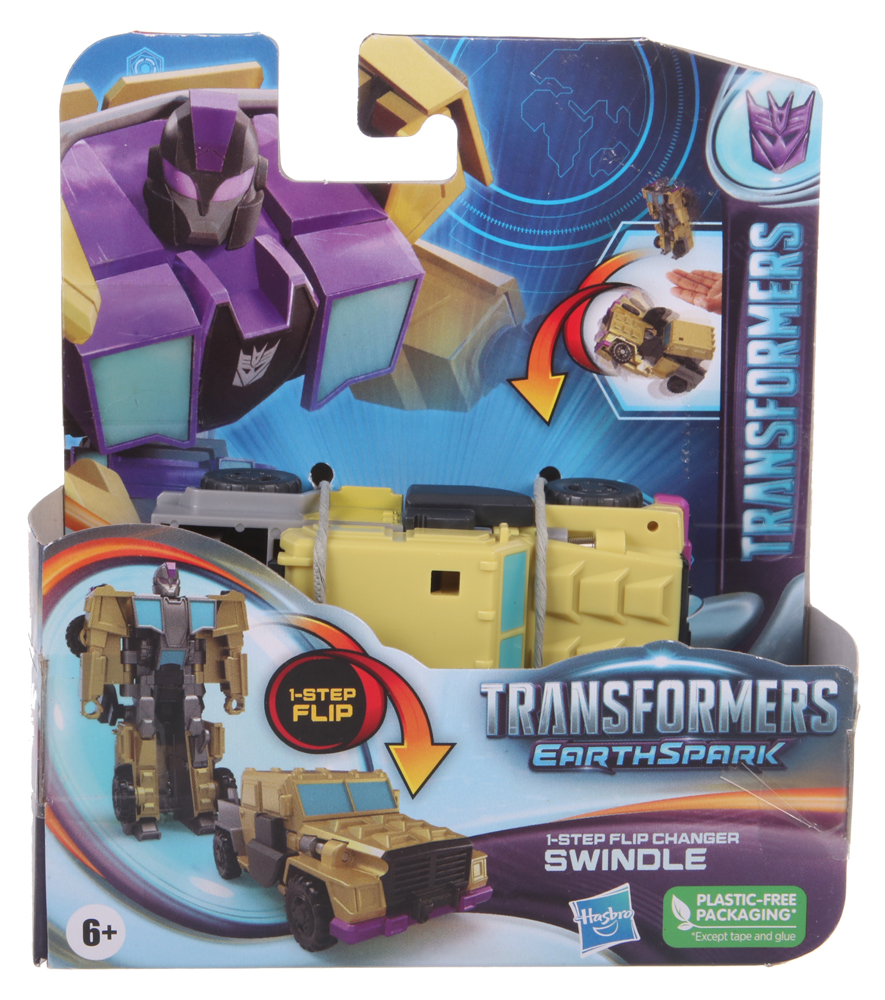 One Step Changers Swindle (Transformers, EarthSpark, Decepticon) | Transformerland.com ...