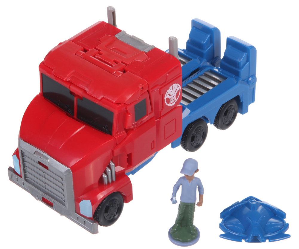 Spin Changers Optimus Prime and Robby Malto (Transformers, EarthSpark ...