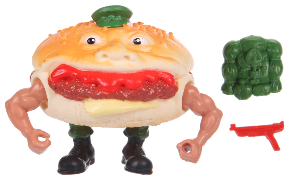 Action Figures Burgerdier General (Food Fighters, Kitchen Commandos ...