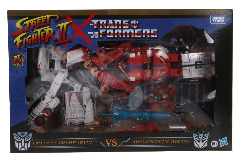 Versus Sets Optimus Prime [Ryu] vs Megatron [M. Bison] (Street Fighter ...