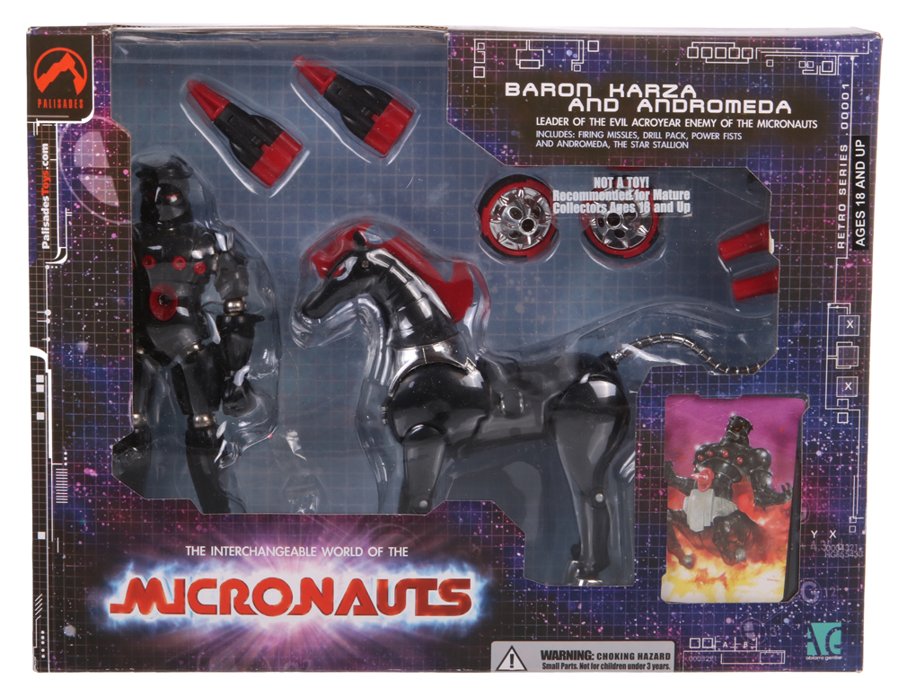 Deluxe Action Figures Baron Karza and Andromeda (black) (.00001 ...