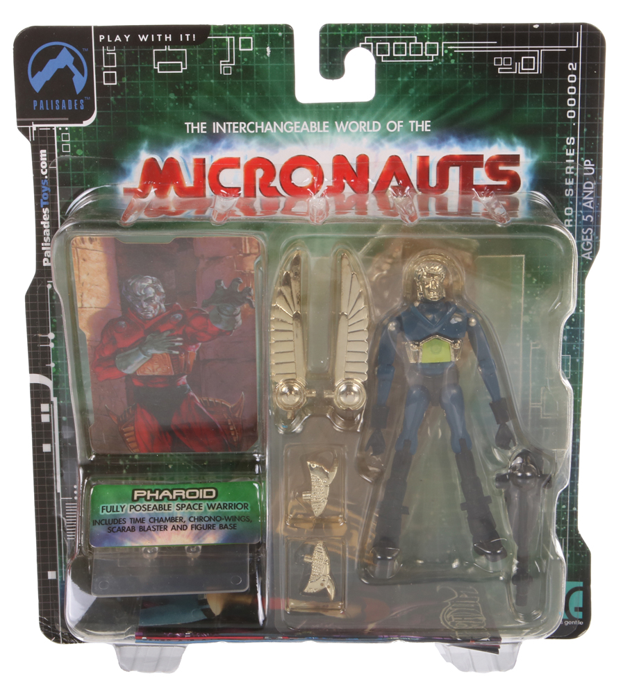 Action Figures Pharoid (blue) (.00002) (Micronauts, Palisades Retro ...