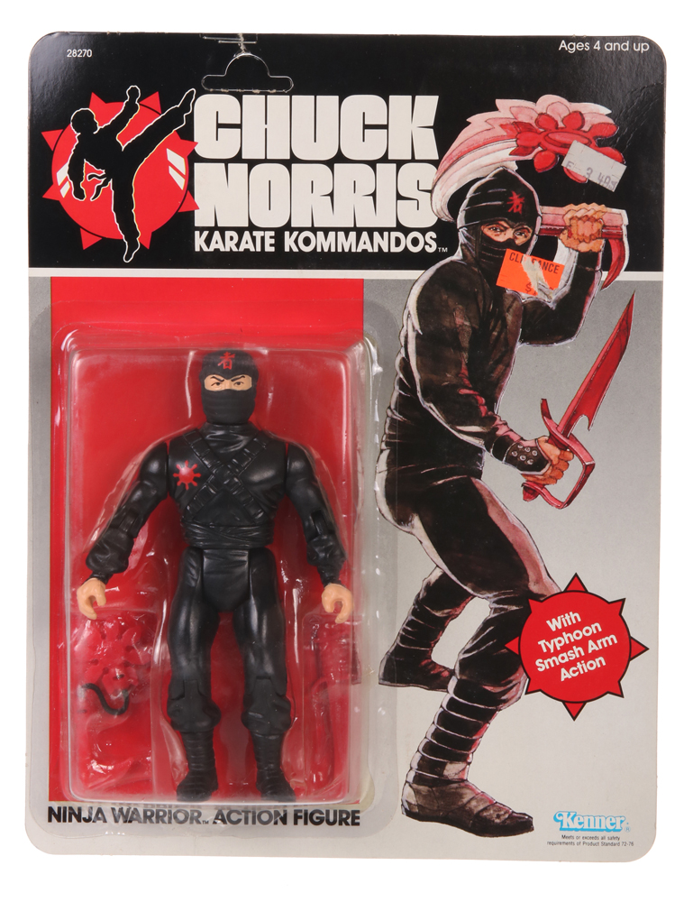 Action Figures Ninja Warrior (Chuck Norris Karate Kommandos, Evil ...