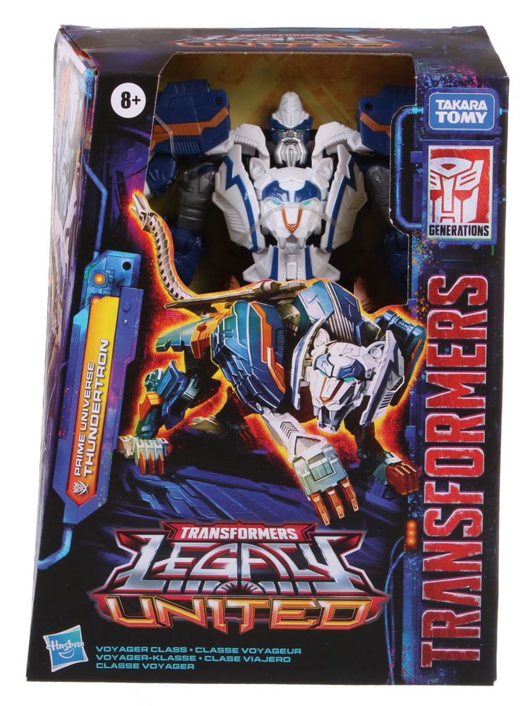 Voyager Class Prime Universe Thundertron (Transformers, Legacy United ...