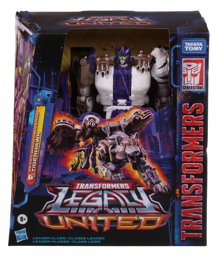Leader Class Beast Wars Universe Tigerhawk (Transformers, Legacy United ...