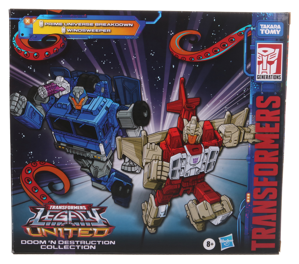 Gift Sets Prime Universe Breakdown, Windsweeper (Transformers, Legacy ...