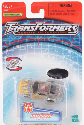 Spy Changers Hot Shot (Stealth Mode) (Transformers, Robots in Disguise ...