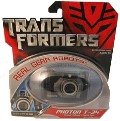 Real Gear Robots Photon T-34 (Transformers, Movie, Decepticon ...