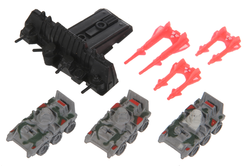 Die-Cast Attack Vehicles Triax Rocket Launchers with Blaster Shield ...
