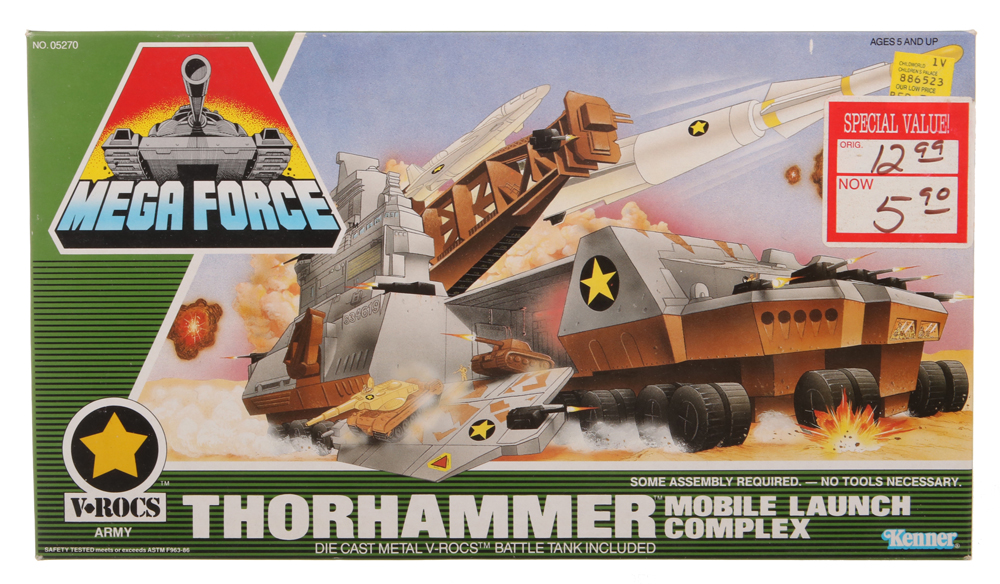 Vehicles Thorhammer Mobile Launch Complex (Mega Force, Kenner Mega ...