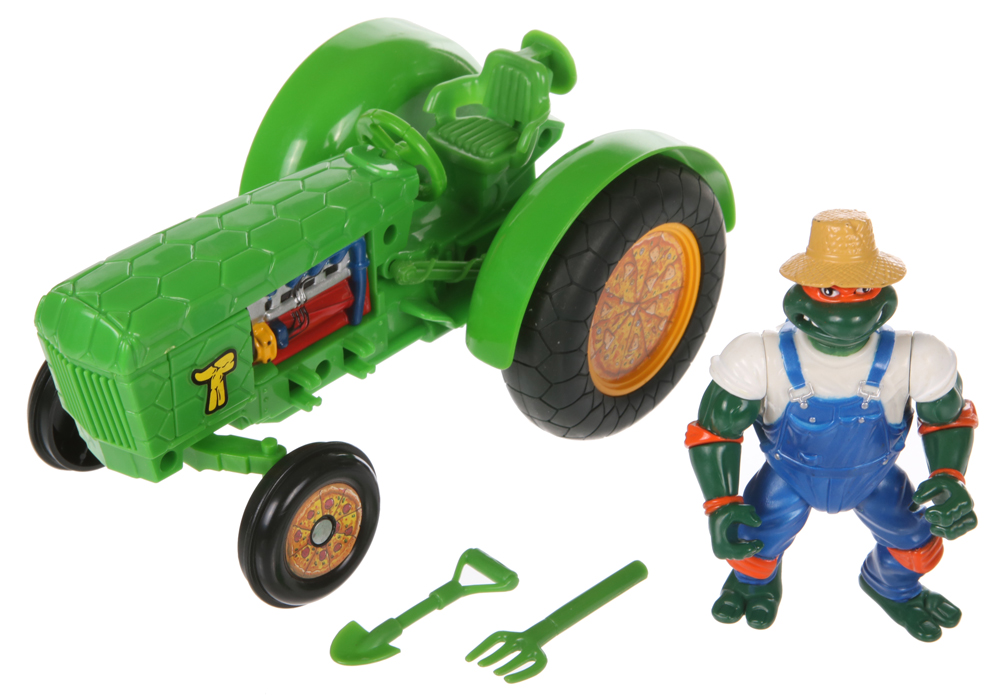 Farmer Turtles Farmer Mike with his Turtle Tractor (Teenage Mutant ...