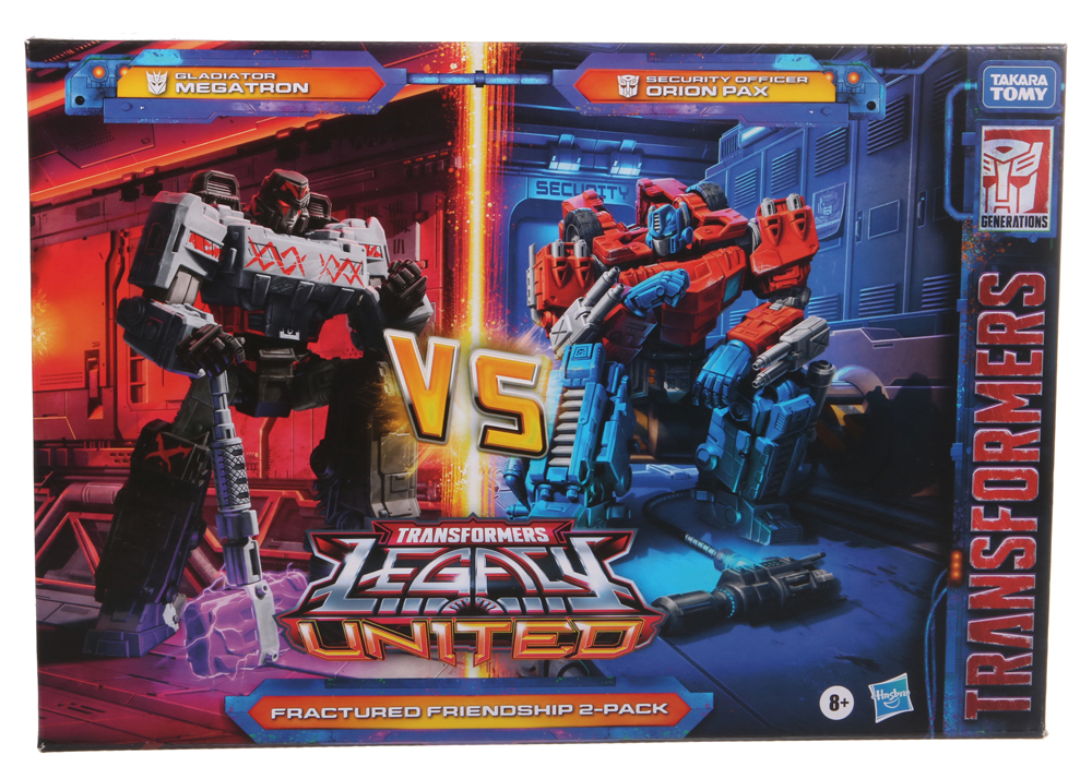 Gift Sets Fractured Friendship 2-Pack Gladiator Megatron vs Security ...