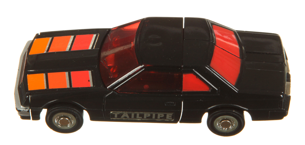 Regular Tail Pipe (black) (57) (GoBots, Tonka GoBots, Renegade ...
