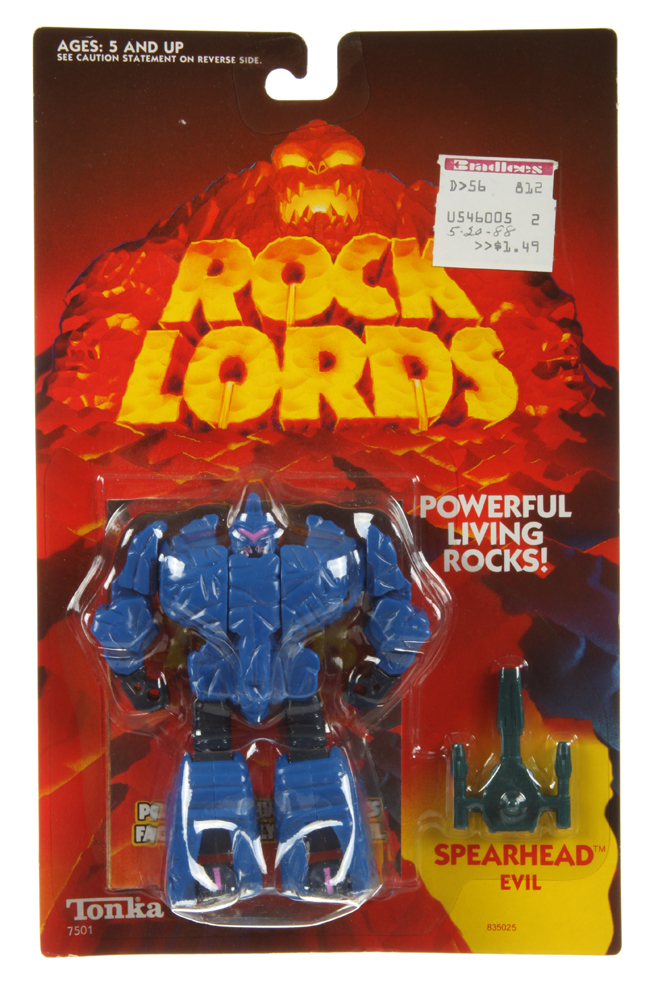 Basic Figures Spearhead (GoBots, Rock Lords, Evil Rock Lords ...