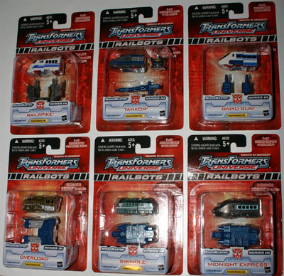 Series III Railbots (Rail Racer) Rail Racer (Transformers, Universe ...
