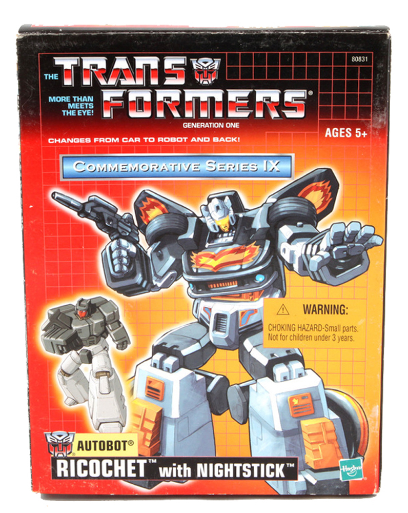 Series IX Ricochet with Nightstick (Transformers, Commemorative Series ...