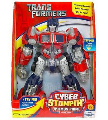 Cyber Stompin' Robots Optimus Prime (Transformers, Movie, Autobot ...