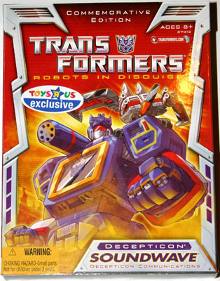 Commemorative Edition Soundwave with Lazerbeak and Battle Ravage ...