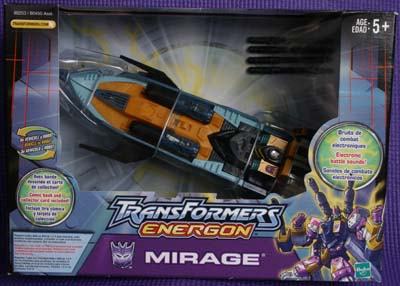 Mega Class Mirage (Transformers, Energon, Decepticon) | Transformerland ...