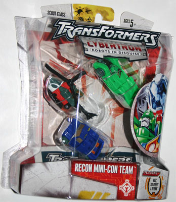 Scout Class Recon Mini-Con Team (Transformers, Cybertron, Mini-Con ...